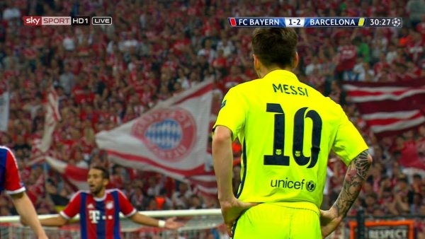 Lionel Messi vs Bayern Munich (UCL) (Away) 2014-15 English - Lionel Messi