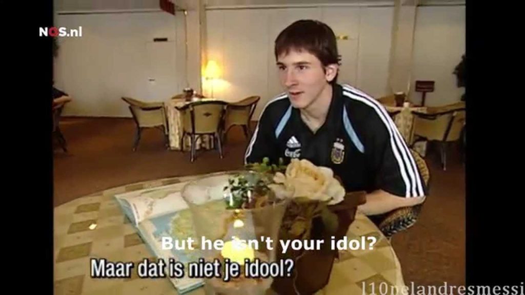 Lionel Messi rare interview (17 years old) - Lionel Messi