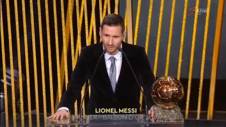 Lionel Messi Wins The Ballon D'Or 2019 - Lionel Messi