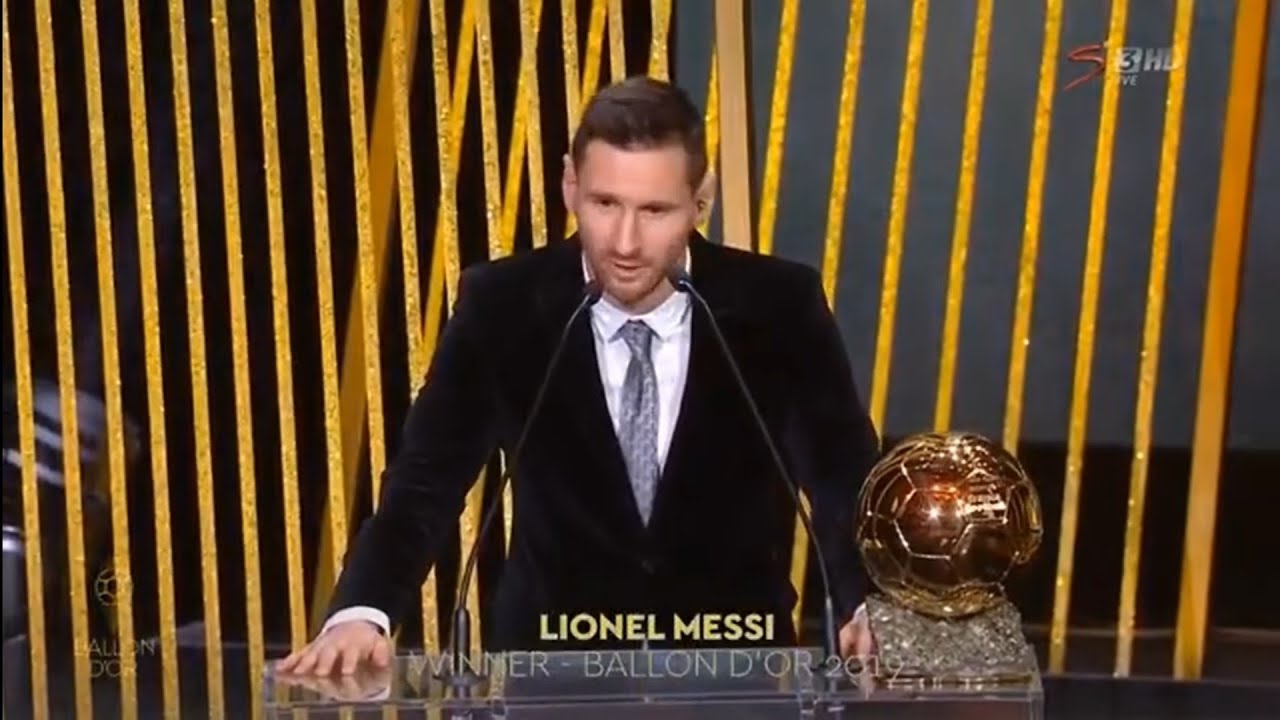 Lionel Messi Wins The Ballon D'Or 2019 - Lionel Messi