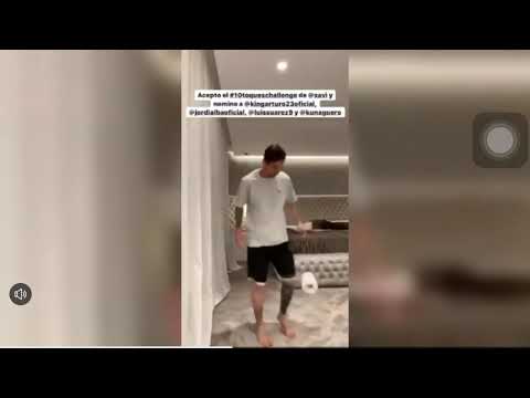 Lionel messi toilet paper challenge - Lionel Messi