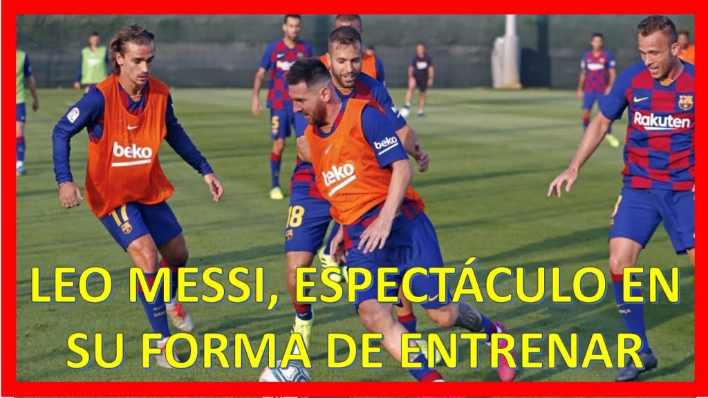 LEO MESSI, SUS INCREÍBLES ENTRENAMIENTOS Y CALENTAMIENTOS - Lionel Messi