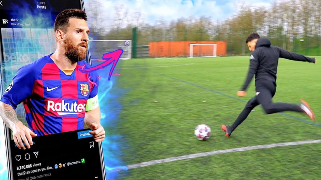 LIONEL MESSI TOP CORNER CHALLENGE! ? - Lionel Messi
