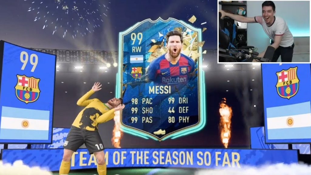 L-AM PRINS PE LIONEL MESSI TOTSSF 99 IN PACK OPENING !!! - Lionel Messi