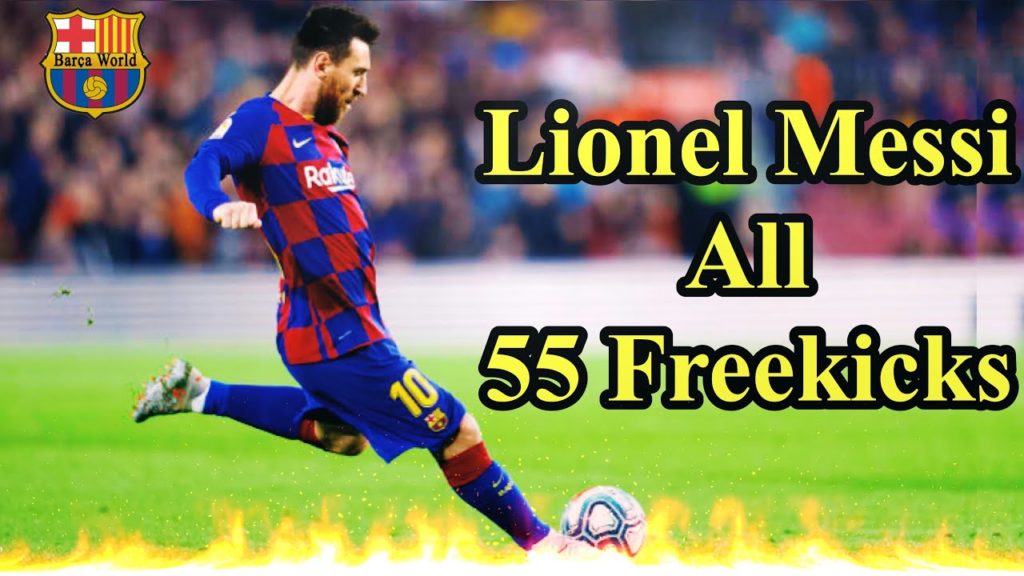 Lionel Messi All 55 Freekick Goals In His Career |HD| - Lionel Messi