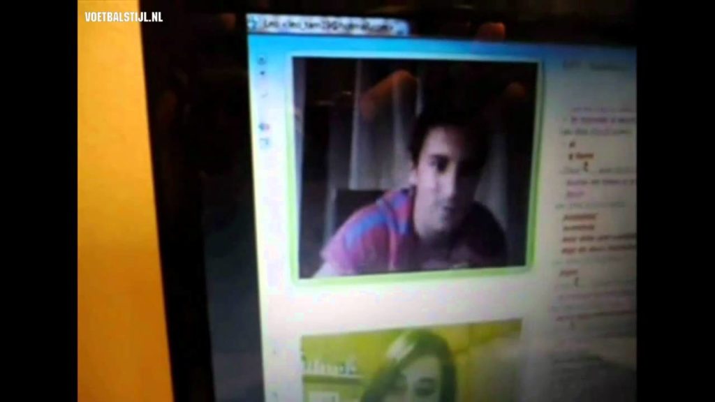 Lionel Messi webcam chat with Sabrina Ravelli - Lionel Messi