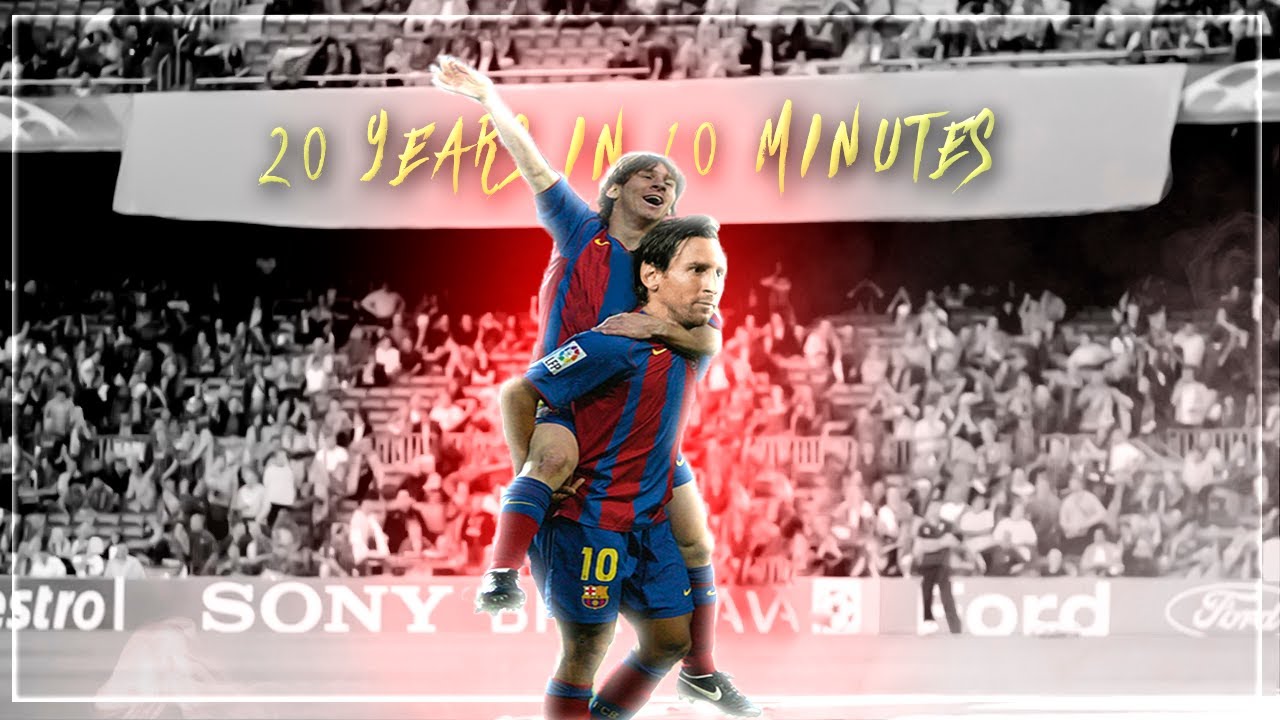 Leo Messi - 20 years in 10 minutes I 4k - Lionel Messi
