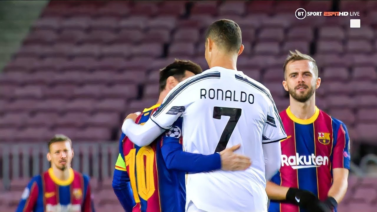 Cristiano Ronaldo & Lionel Messi Meet Again After 3 - Lionel Messi