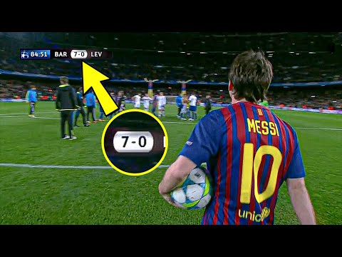 The Day Lionel Messi Score 5 Goals in One Match - Lionel Messi