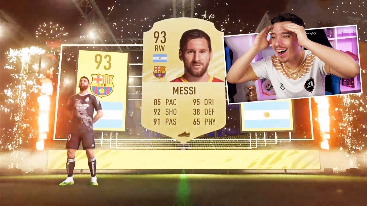 LIONEL MESSI IN PACK !!! FIFA 21 PACK OPENING !!! - Lionel Messi