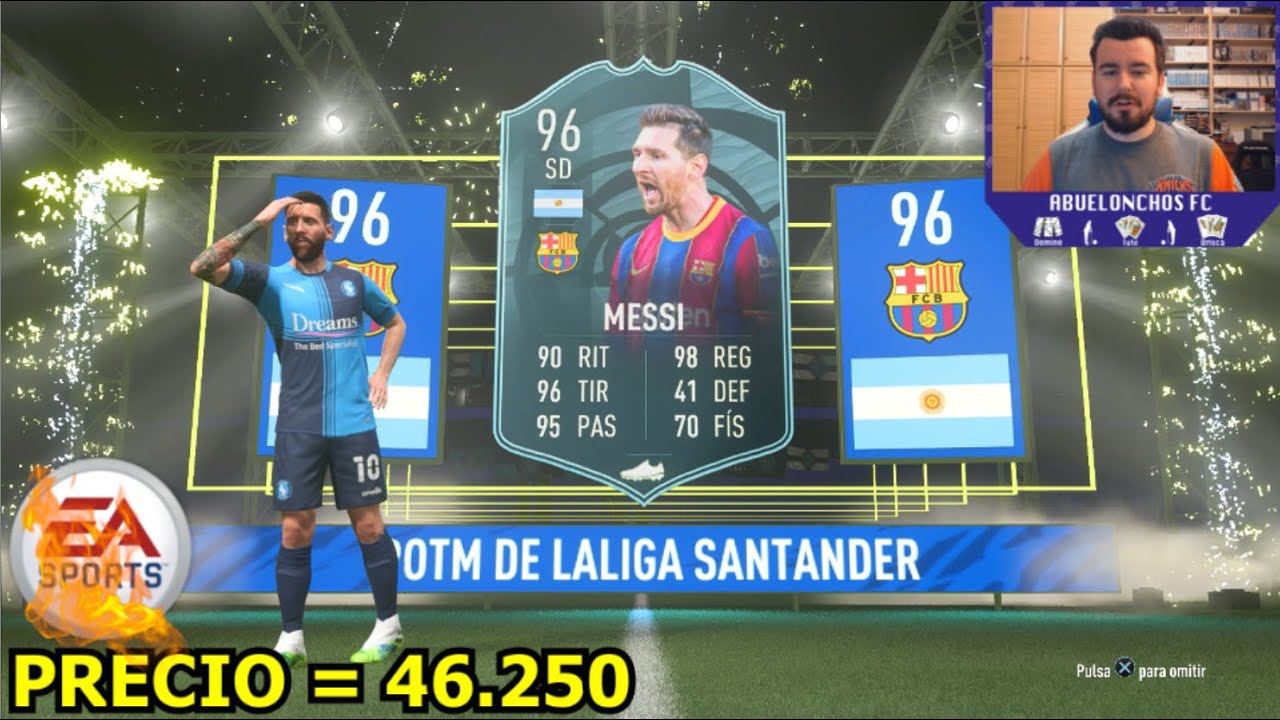 LEO MESSI 96 POTM SBC - Llega Messi Jugador del Mes por - Lionel Messi