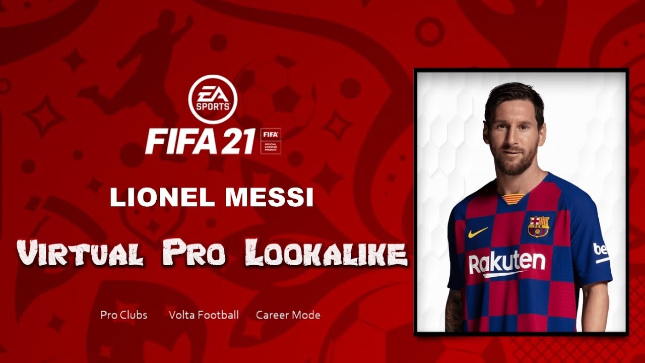 FIFA 21 - How to Create Lionel Messi - Pro Clubs - Lionel Messi