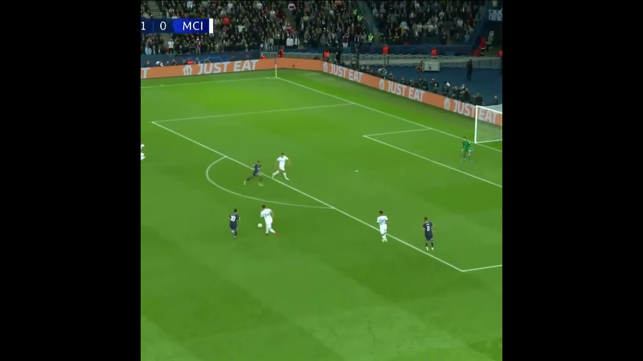 Lionel Messi Goal | HD | Mbappe's Back Heel Assist | PSG - Lionel Messi