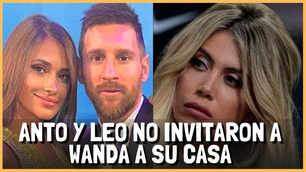 Anto Roccuzzo y Leo Messi invitaron a todos a su casa menos - Lionel Messi