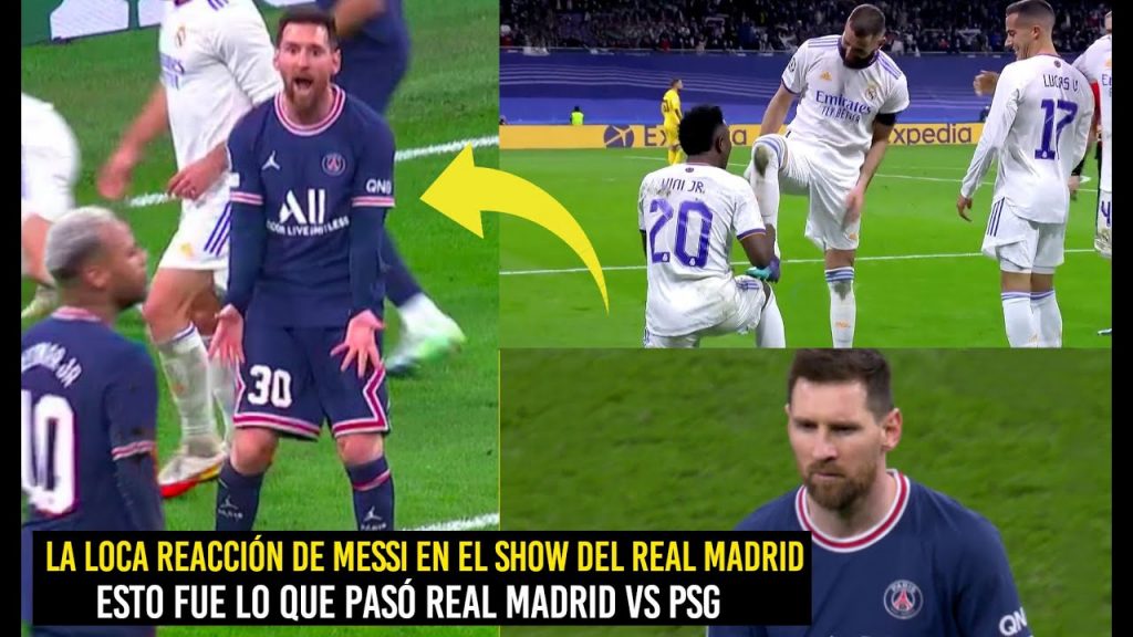 ESTA FUE LA LOCA REACCIÓN DE MESSI VS REAL MADRID EN - Lionel Messi