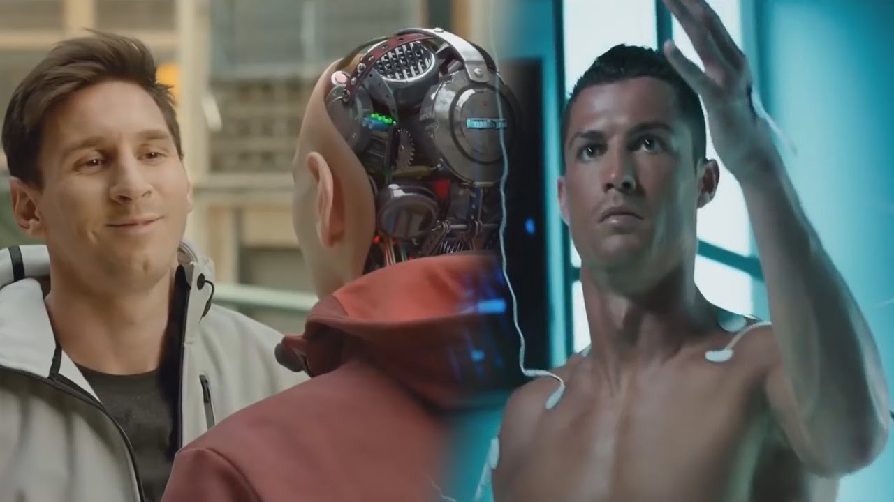Cristiano Ronaldo & Lionel Messi As Robots TV - Lionel Messi