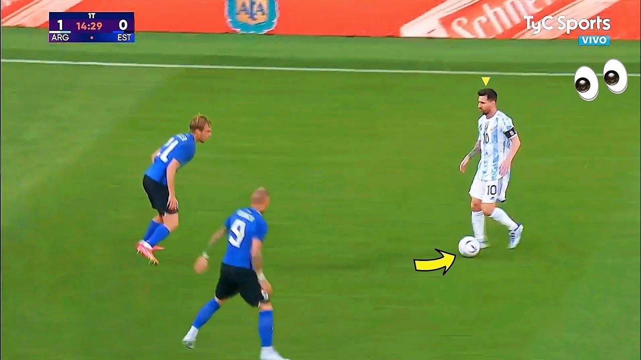 Lionel Messi Magic vs Estonia 2022 | Unbelievable 5 Goals! - Lionel Messi