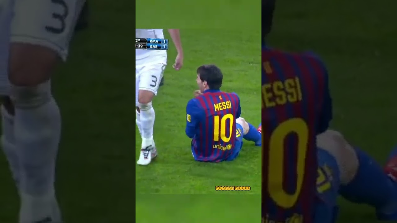The days Real Madrid tried to kill Lionel Messi #shorts - Lionel Messi