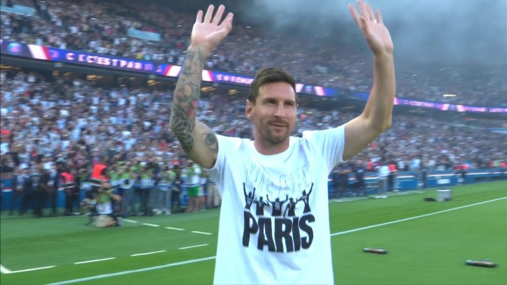 PSG's EPIC Lionel Messi presentation - Lionel Messi