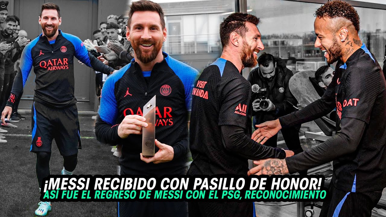 Así FUE el REGRESO de MESSI con el PARIS SAINT GERMAIN, - Lionel Messi