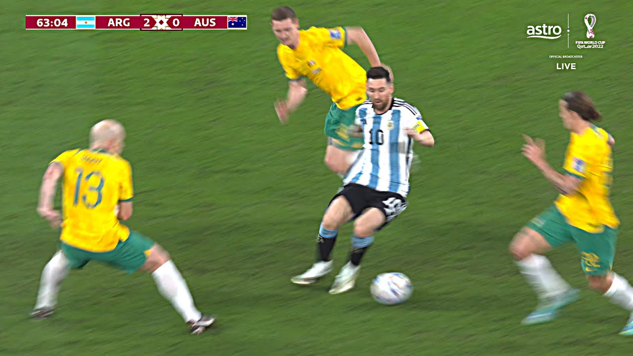 Lionel Messi vs Australia - UHD 4K World Cup 2022 - Lionel Messi