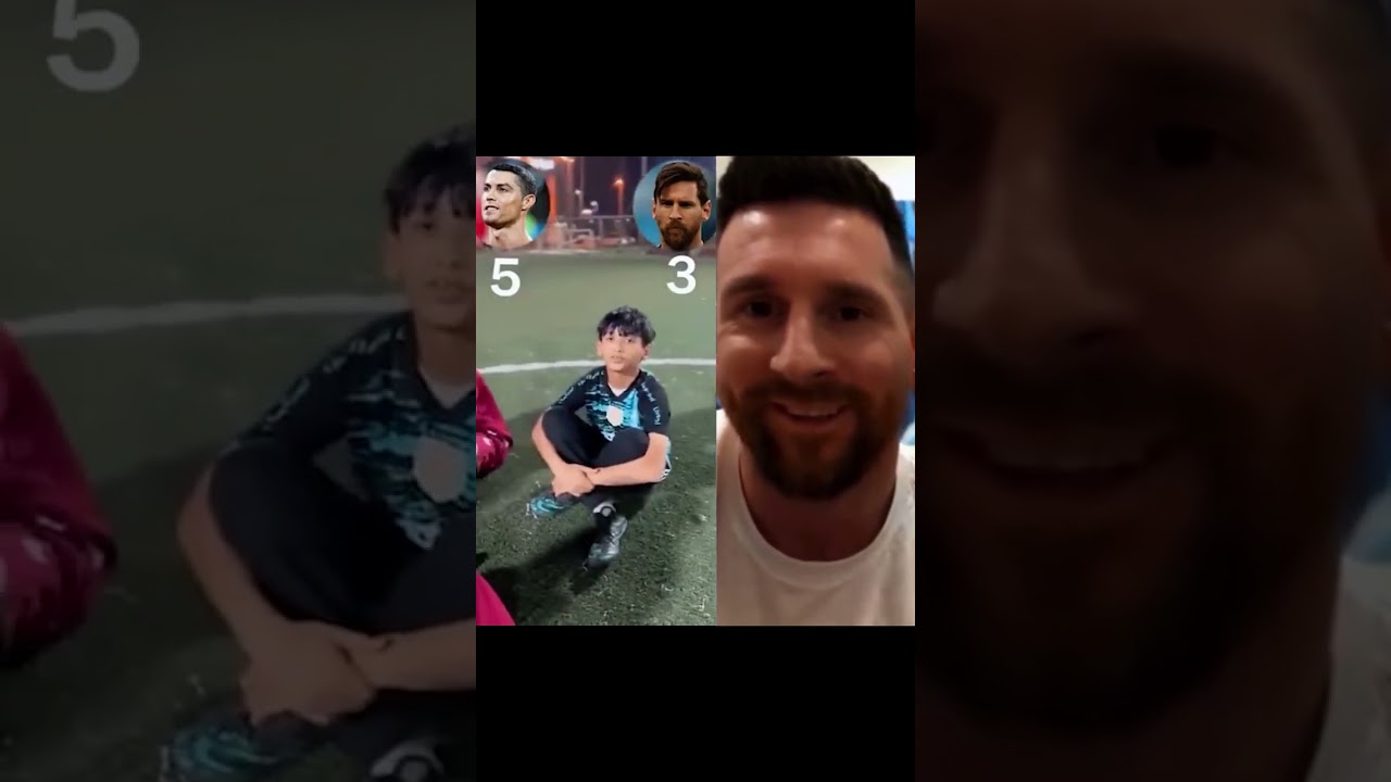 Lionel Messi vs Cristiano Ronaldo #shorts #football #messi - Lionel Messi