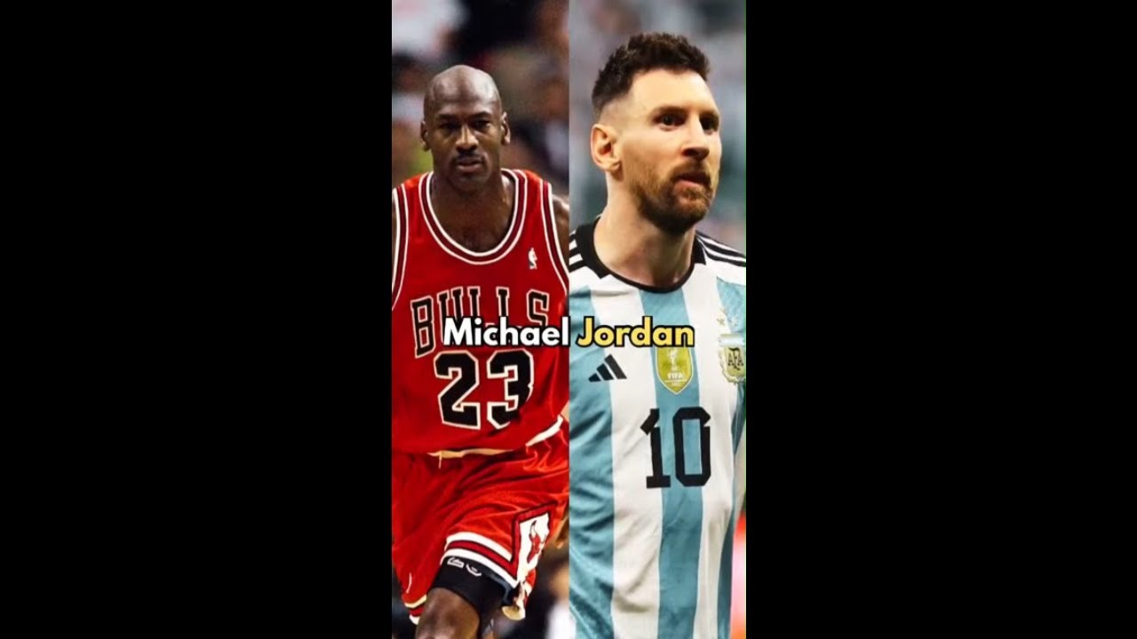 Football News: Leo Messi vs. Michael Jordan. What happened - Lionel Messi