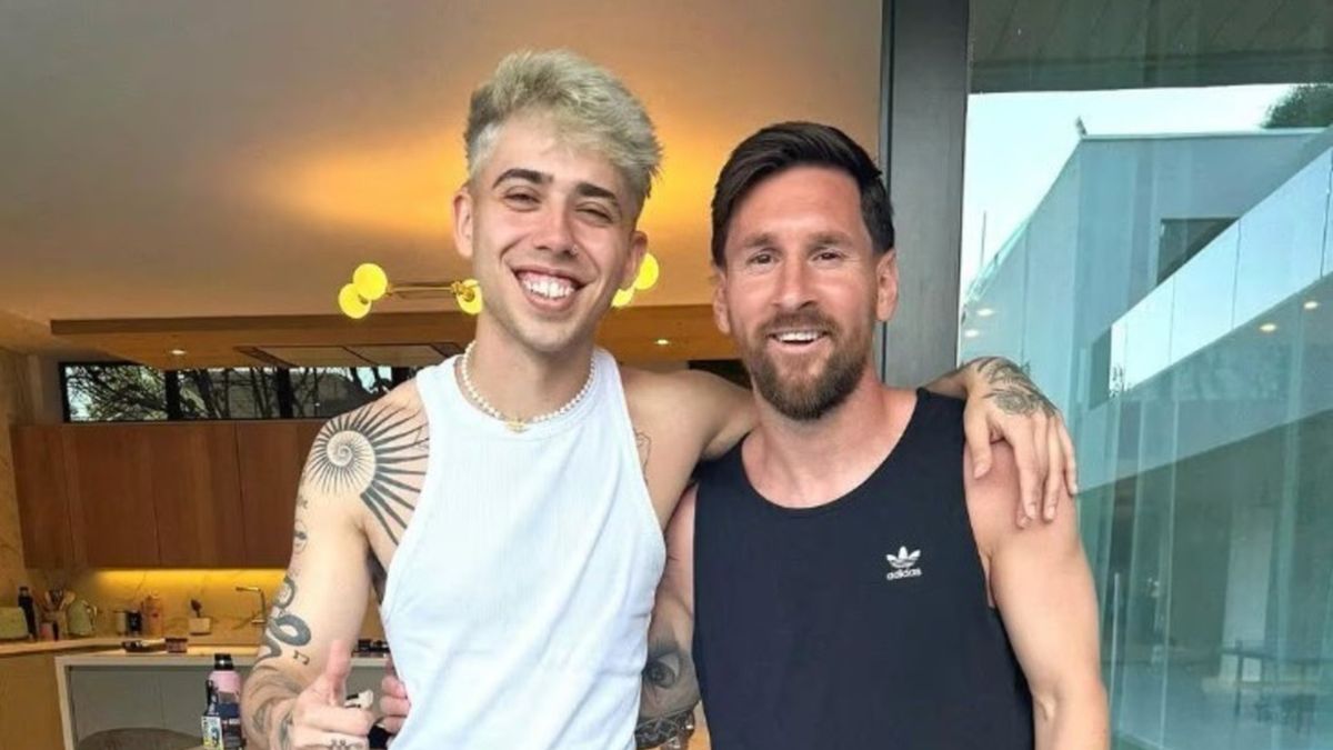 Luck Ra a rendu visite à Lionel Messi chez lui à Rosario - Lionel Messi