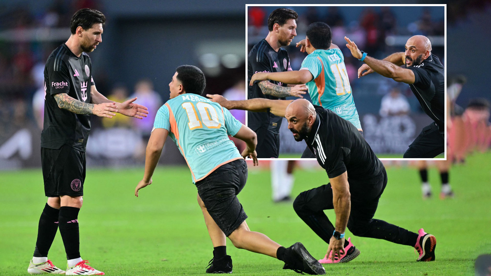 Moment maladroit de l'ancien garde du corps de Navy Seal de Lionel ...