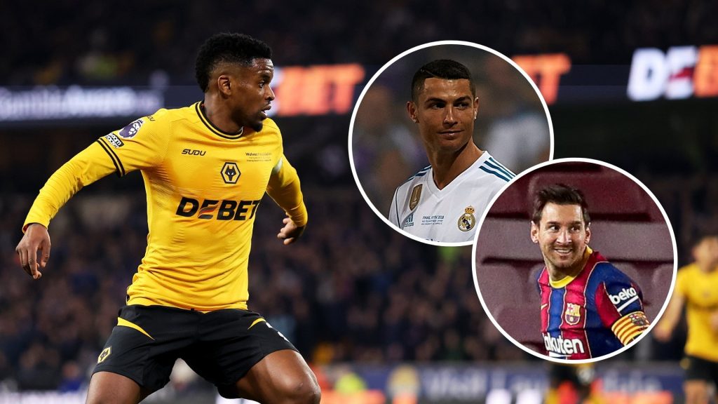 La star des Wolves Nelson Semedo a quitté Lionel Messi furieux dans le ...