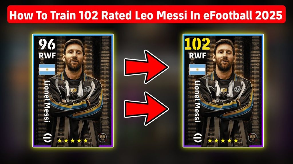 Comment former 102 Classé gratuit Leo Messi dans Efootball 2025 Mobile ...