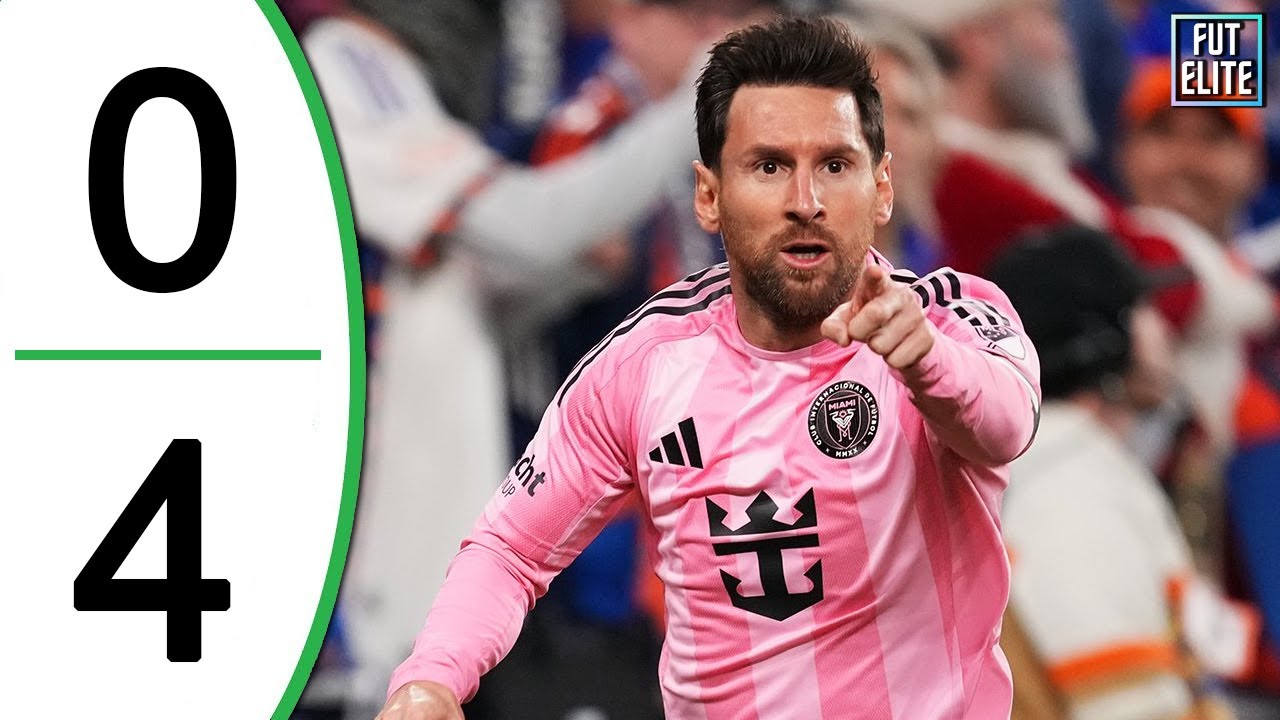 Lionel Messi 3A1G – Cincinnati vs Inter Miami 0-4 Faits saillants et ...