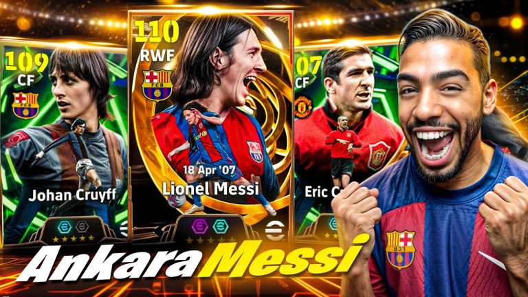 OUVERTURE DU NOUVEAU PACK MESSI 110 + GAMEPLAY 🔥 LE JOUEUR LE MIEUX ...
